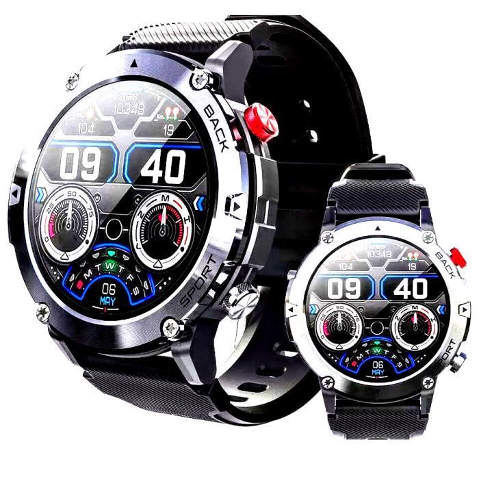 Montre connectée - SMARTWATCH - Bracelet boitier tactile CPU Realtek ...
