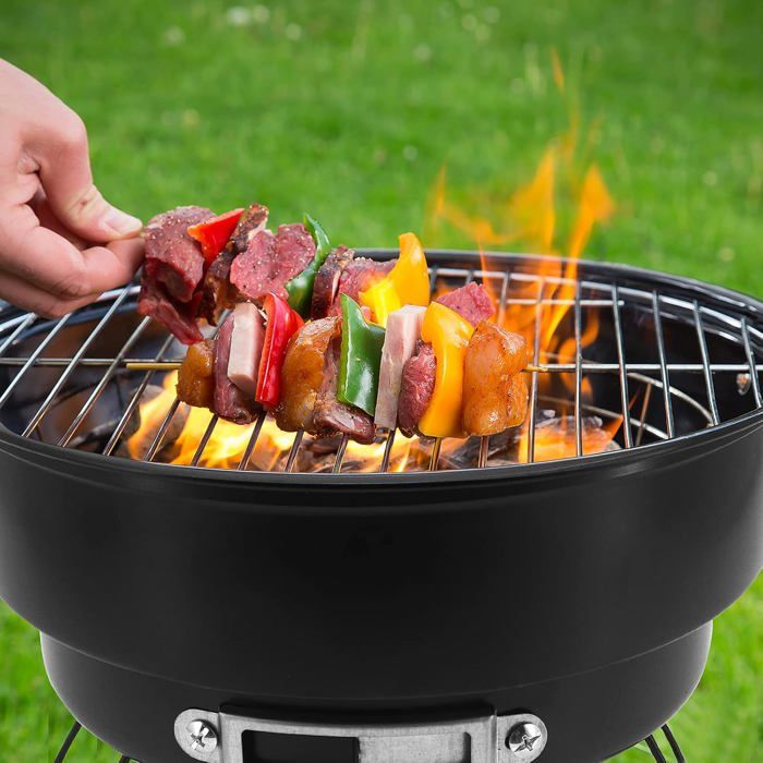 Barbecue Portable Mini Barbecue Pliable Barbecue à Charbon avec Sac ...