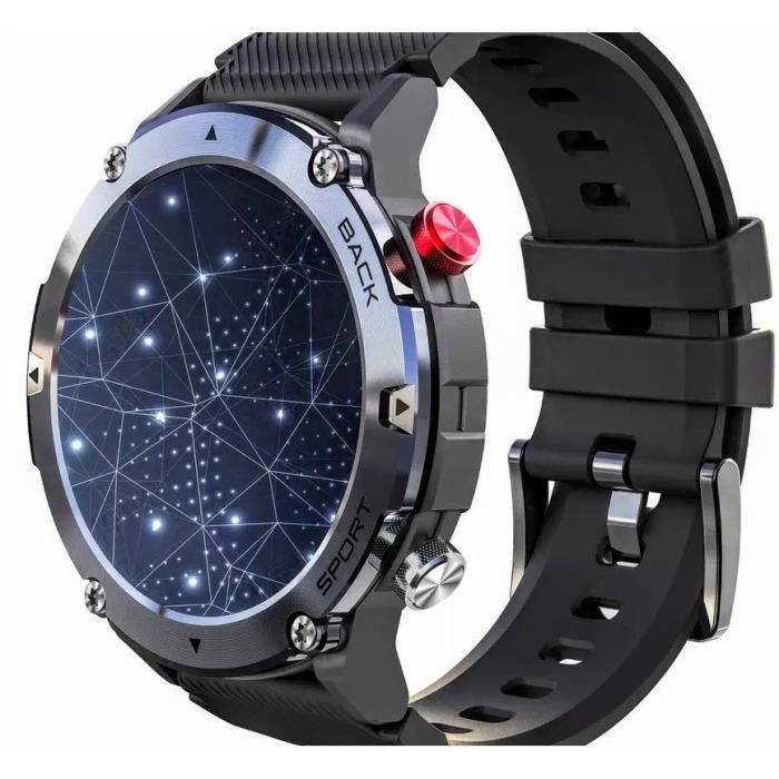Montre connectée - SMARTWATCH - Bracelet boitier tactile CPU Realtek ...