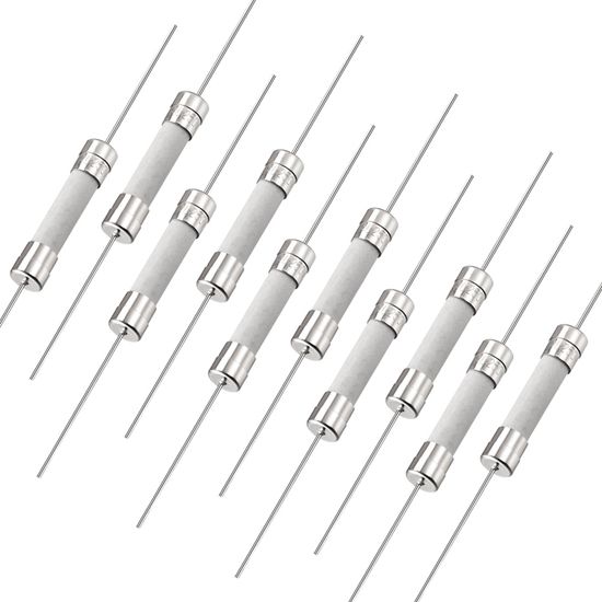 Fusible SOURCING MAP Fusibles Coup Rapide Fil Conducteur Fusibles Céramique 6mm x 32mm 250V F10A ...