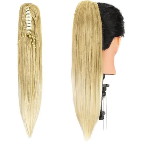 Postiche Queue de Cheval Postiche Extension de Cheveux Synthetique Claw ...