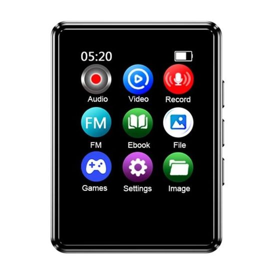Mp3 seulement - Lecteur de musique portable à écran tactile, baladeur ...