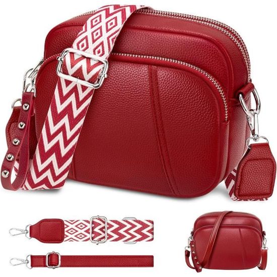 Sac Bandoulière Femme Sac A Main Femmes Bandoulieres En Pu Cuir Sacs ...