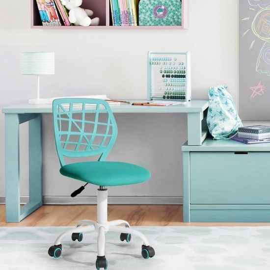 Chaise exécutive Ergonomique réglable pour Bureau à Domicile,Turquoise ...