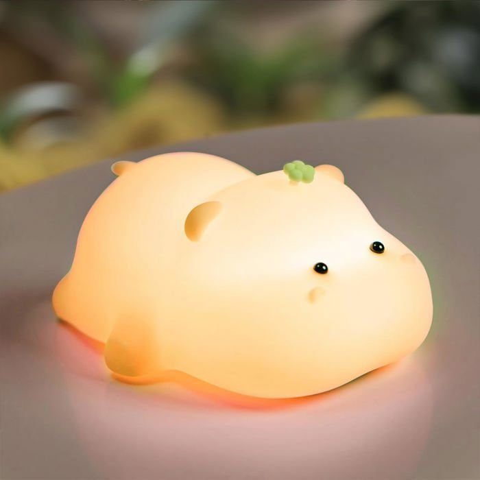 LED Veilleuse Enfant Bébé,3 Luminosité,Rechargeable,Fonction Minuterie ...