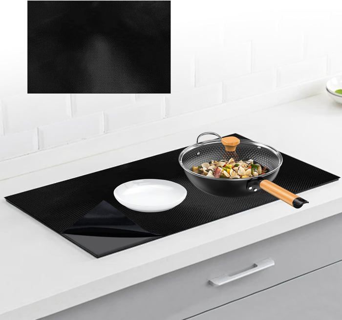 52X80Cm Protection Plaque Induction Tapis De Protection Plaque Cuisson ...