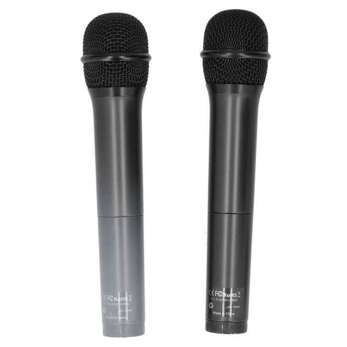 ARAMOX Microphone sans fil rechargeable Kit de système de microphone ...
