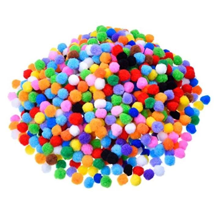 Jeu De Coloriage VYJRW Pompons de couleurs assorties pour la ...
