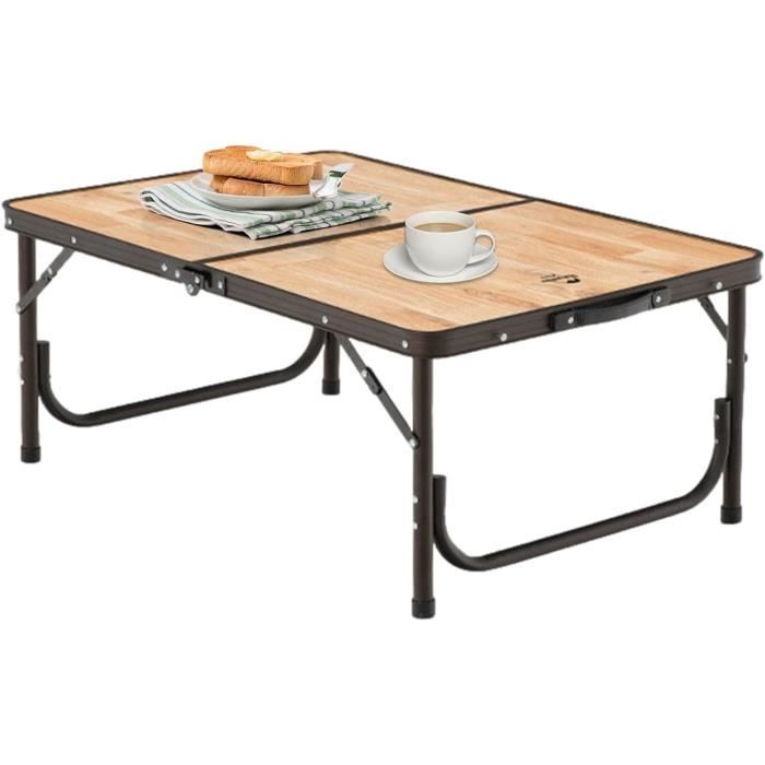 Tables Pliantes Pour Manger, Table Pliante En Bois Pour Camping, Table ...