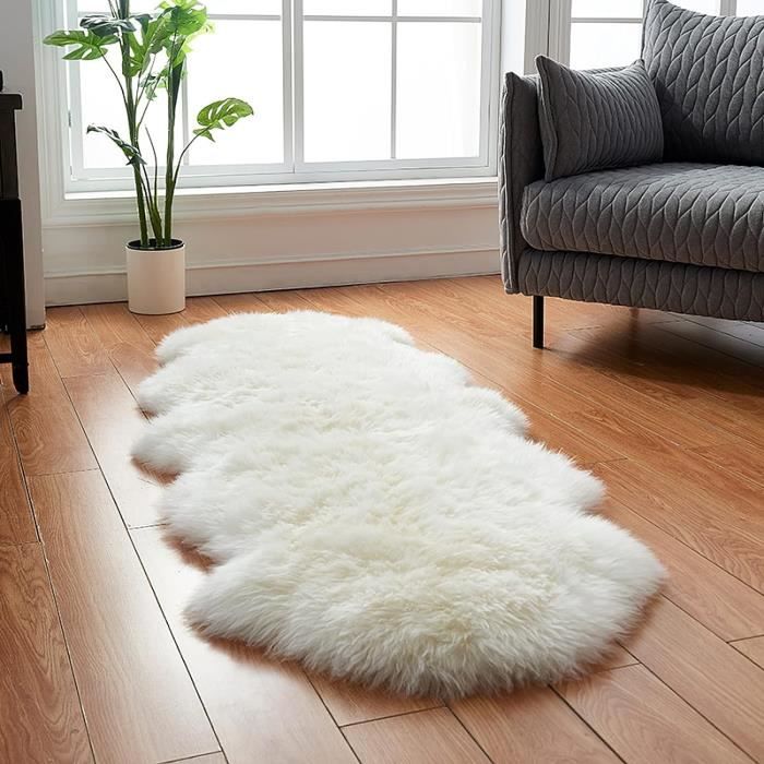 Tapis Peau De Mouton Synthetique