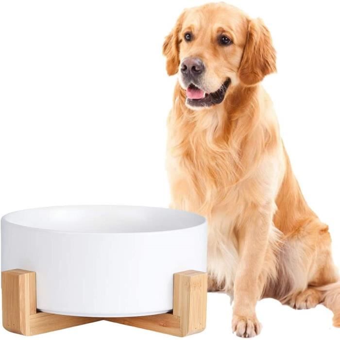 Gamelle Chien Gamelle pour Chien avec Support Bois Gamelle Gros Chien ...