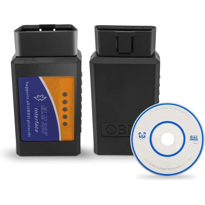OBD2 Bluetooth Scanner Auto OBD II Outil d'analyse de diagnostic pour ...
