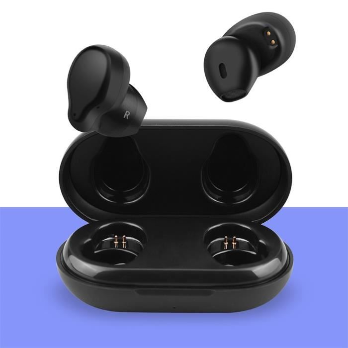 Mini casque stéréo Bluetooth 5.0 Draadloze Oortelefoon avec Microfoon ...