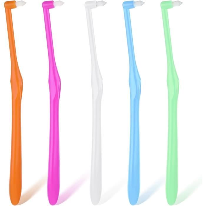 Lot De 5 Brosses À Dents Inter-Dentaires Compactes Pour Appareils ...