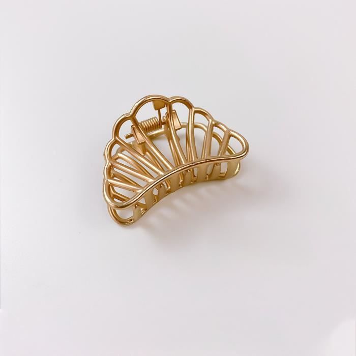 Griffe à cheveux - DRFEIFY - Or mat - Design élégant - Matériau durable ...