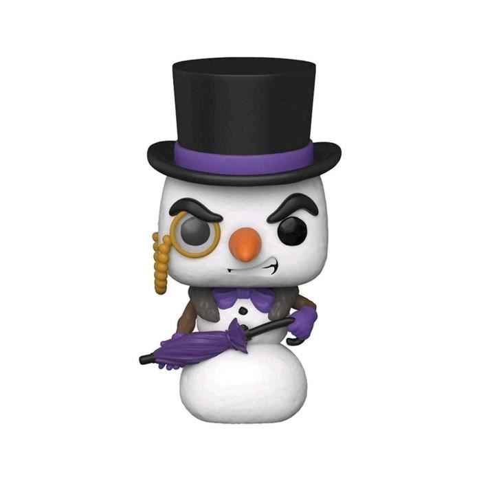 Figurine POP! - Funko - Penguin Snowman Exclusive - 9 cm - DC Super ...