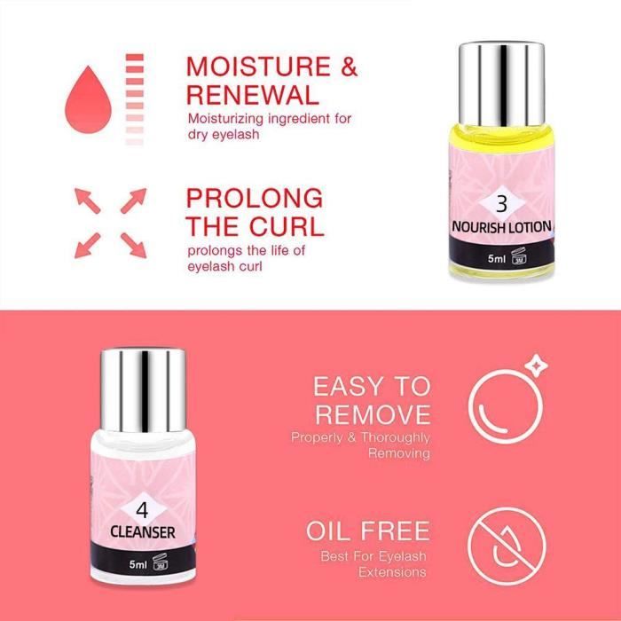 SALALIS Kit de rehaussement de cils Kit de levage de cils, Kit de ...