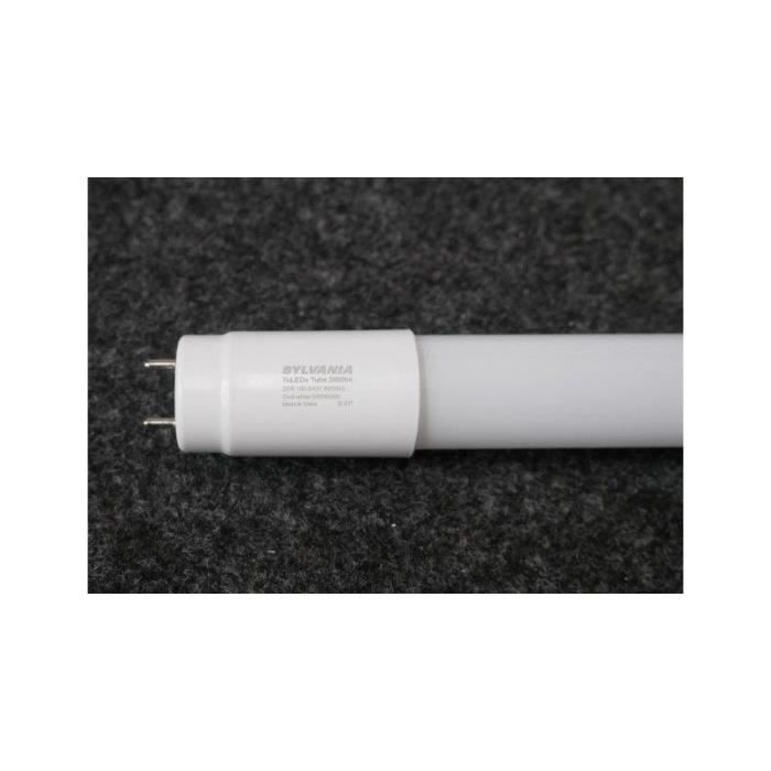 Tube T8 LED 20W (equivalent fluo 36W) dépoli longueur 1200mm 4000K ...