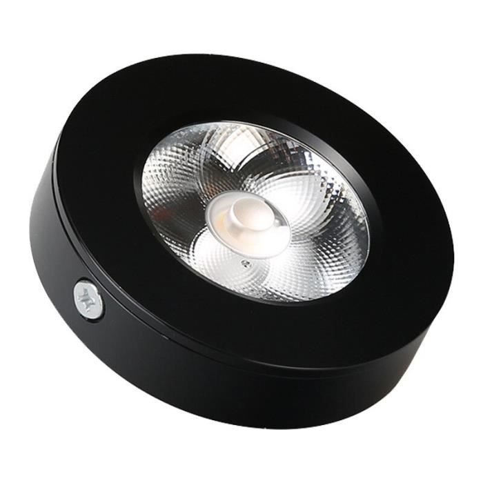 SPOTS,Black shell-5W 3000K--Spot lumineux LED avec technologie COB ...