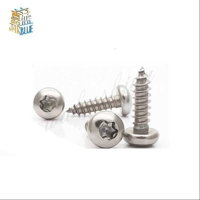 M3.5x9.5mm 50pcs -Vis torx auto taraudeuse en acier inoxydable 304, M2 ...