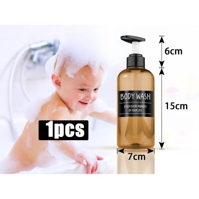 Flacon de shampooing à remplir Distributeur de savon - En plastique ...