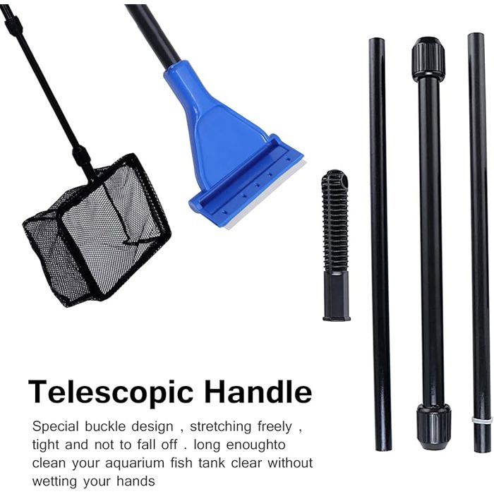 9 en 1 Outils pour Aquarium pour Tailr s Plantes Aquatiques Netage de l ...