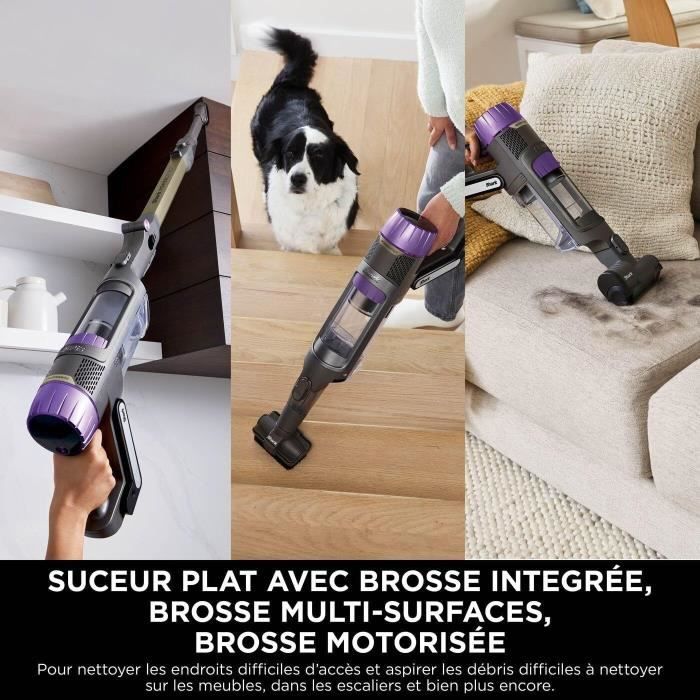 Aspirateur Balai - Shark Power Detect IP3251EUT - Base de vidage ...