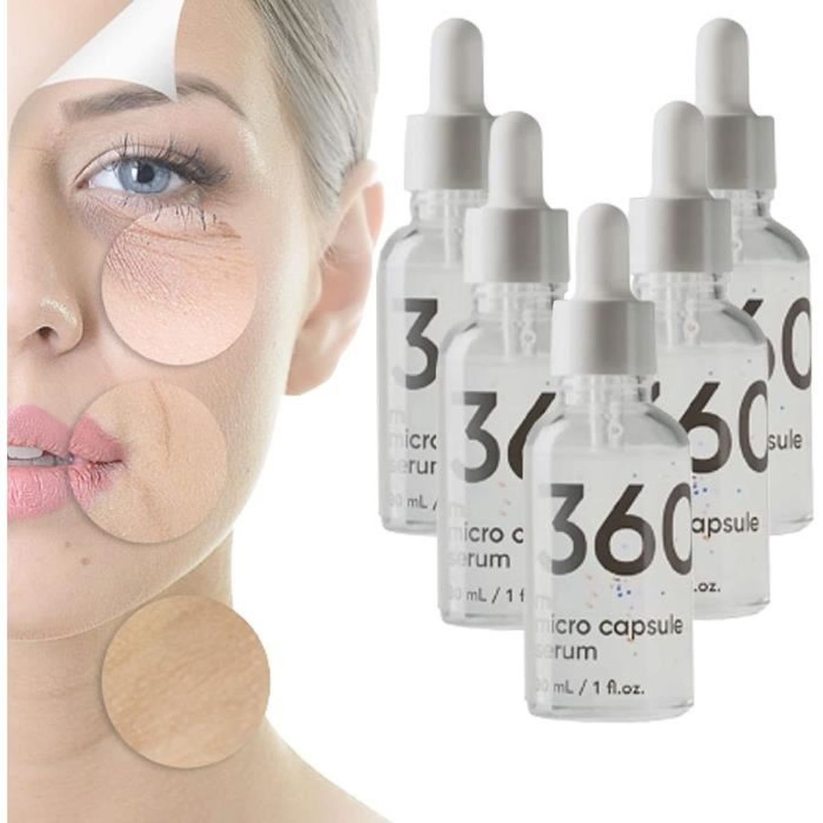 5pcs Micro Capsule Serum, Micro Capsule Serum, Micro Capsule Skin ...