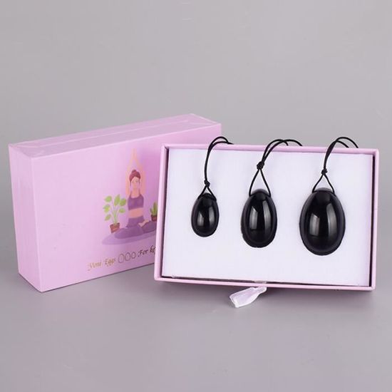 Appareil abdo,Baguette de Massage Yoni en obsidienne naturelle,coffret ...