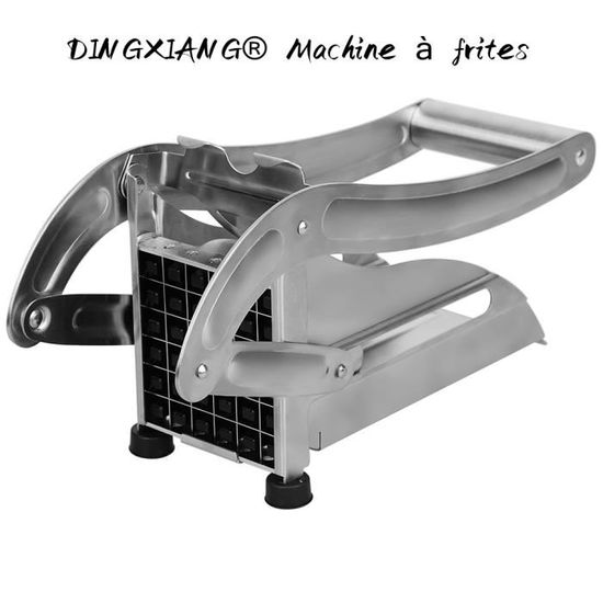 Machine à frites - DINGXIANG - Métallique - Acier inoxydable - 25x12x9 ...