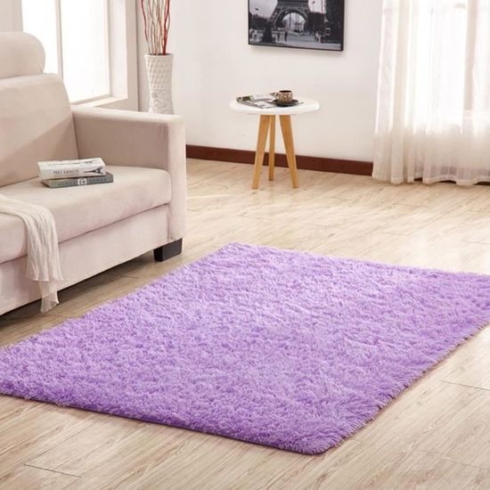 Antidérapant 160X180Cm Shaggy Tapis Longs Moelleux Tapis Tapis Design ...