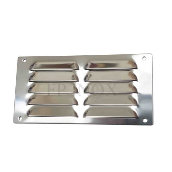 Grille inox 152mm x 76mm Epaisse 1.3mm inox 316 - Cdiscount Bricolage