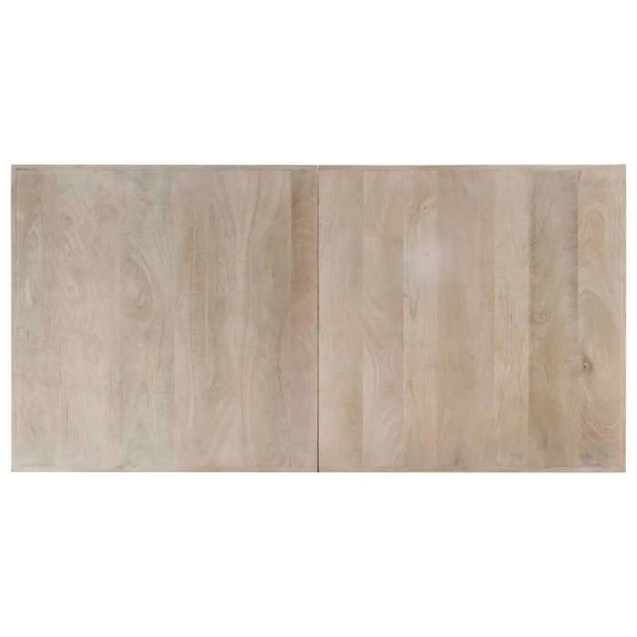 Bon marché * Table à manger - JILL'S Table cuisine - Blanc 160x80x75 cm ...