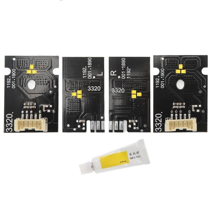 Akozon Carte de modules LED DRL Ensemble de cartes de modules LED DRL ...