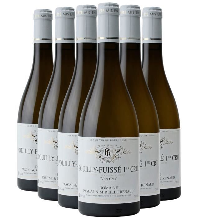 Pouilly-Fuissé 1er Cru Vers Cras Blanc 2021 - Lot de 6x75cl - Domaine ...