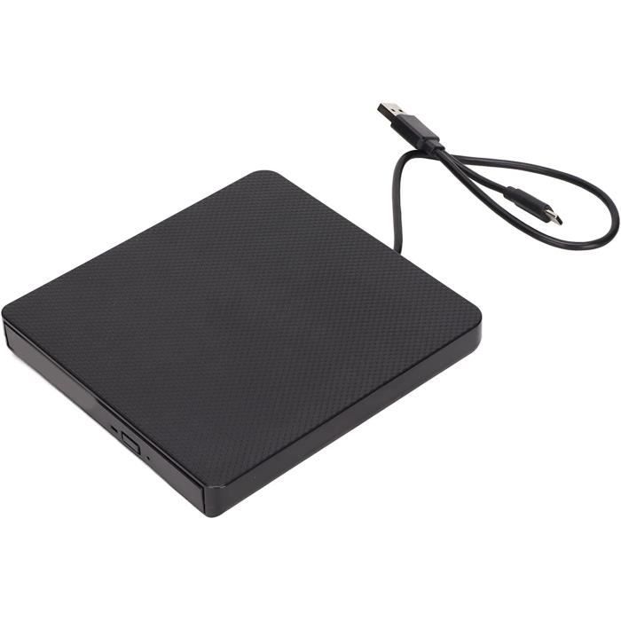 Lecteur CD DVD VCD Externe, Port USB 3.0 et Port USB C Lecteur Optique ...