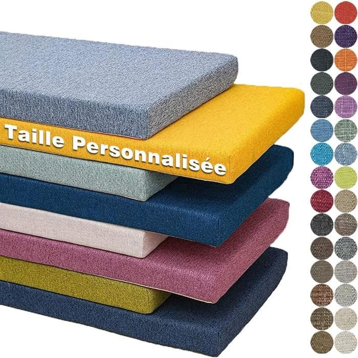 Coussin Banc de Taille personnalisée,sur Mesure Coussin pour Banc ... Coussin Banc de Taille personnalisée,sur Mesure Coussin pour Banc ...