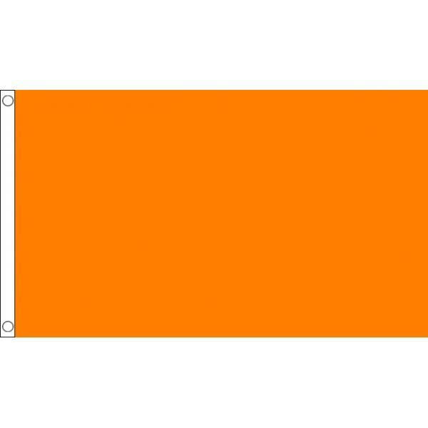 Drapeau Unicolore Orange 150x90cm - AZ FLAG - Haute qualité - Polyester ...