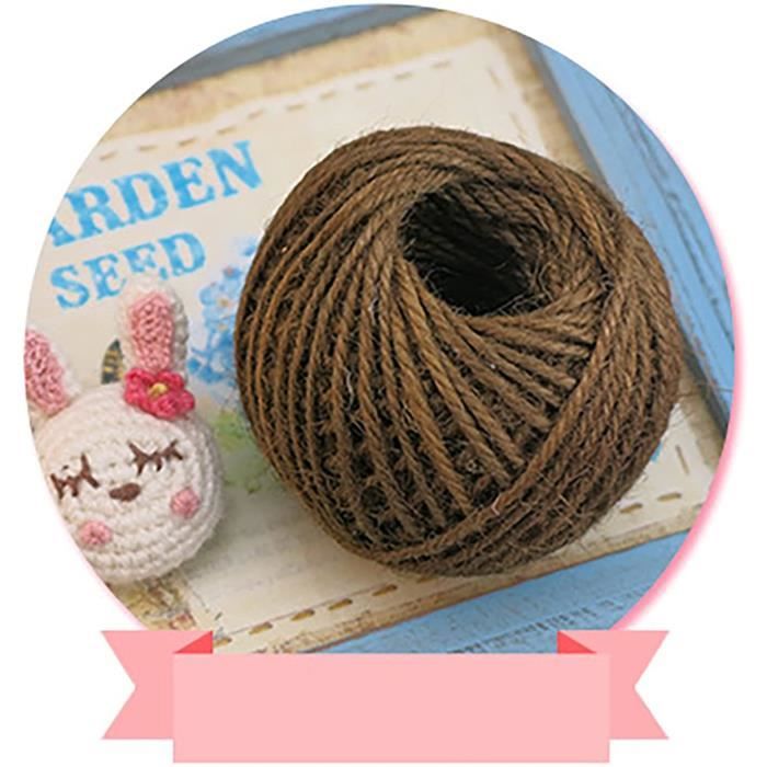 Corde De Ficelle Naturelle De 2 Mm, 15 Types De Couleurs En Option ...