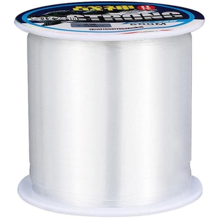 Ligne de pêche 500 mètres, monofilament ligne de pêche en nylon ...