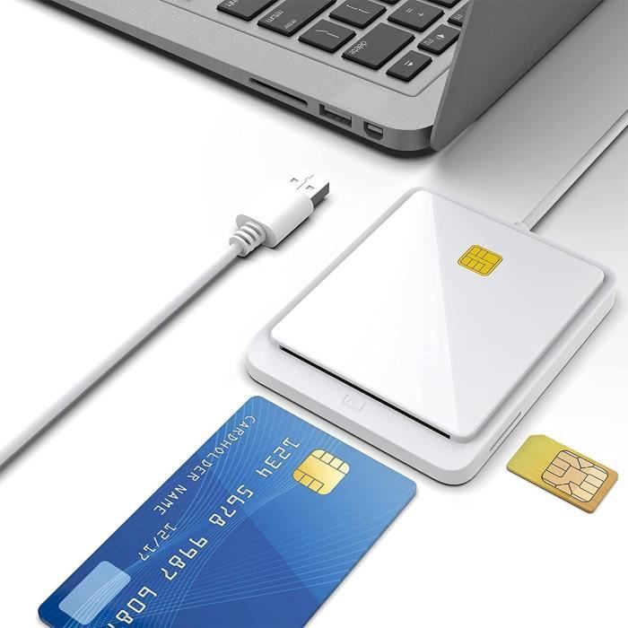 CAC Smart Card Reader, DOD Military USB Common Access CAC Smart Card ...
