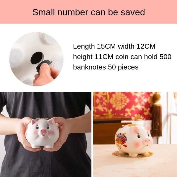 Piece - Monnaie Piggy piggy bank is not desirable savings tank storage ...