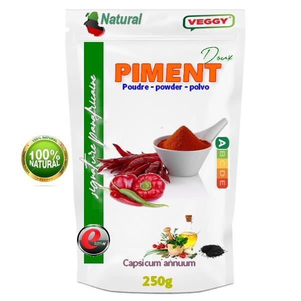 Piment doux moulu bio - Sélection panafricaine - 250g - Cdiscount Au ...