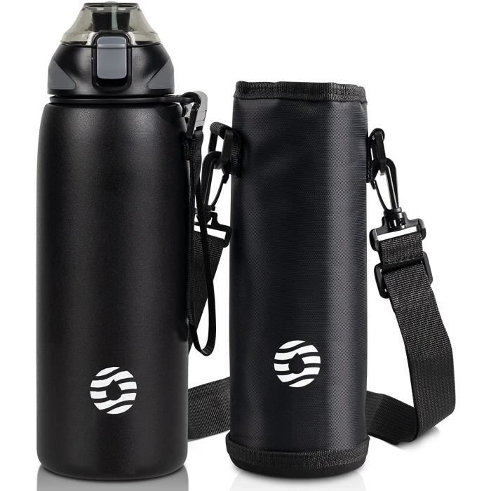 FJbottle Gourde Isotherme 800ml, Noir - Cdiscount Sport