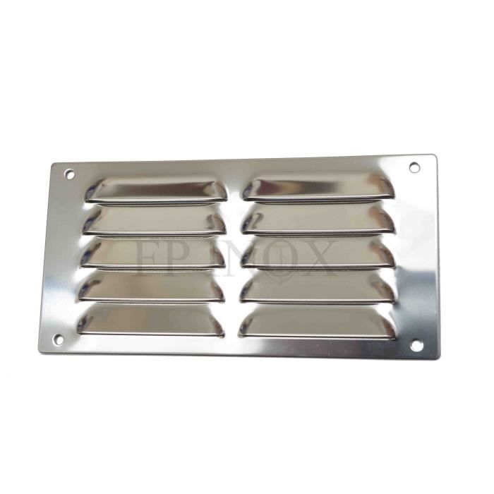 Grille inox 152mm x 76mm Epaisse 1.3mm inox 316 - Cdiscount Bricolage