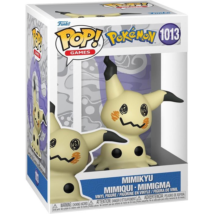 Figurine - Funko - Mimikyu - Jaune - Garantie 2 ans - Pokémon ...