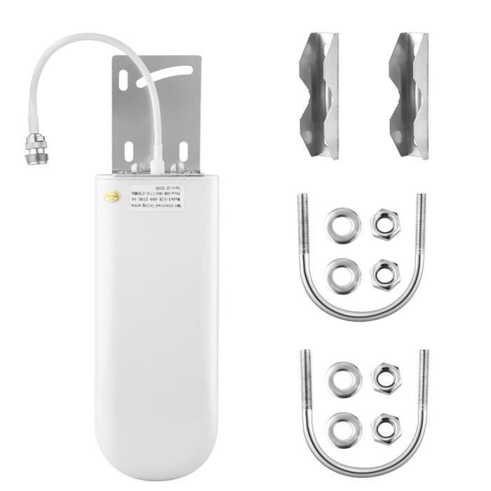 VBESTLIFE Antenne Extérieure de 4G, Modem de Routeur Mobile de Répéteur ...