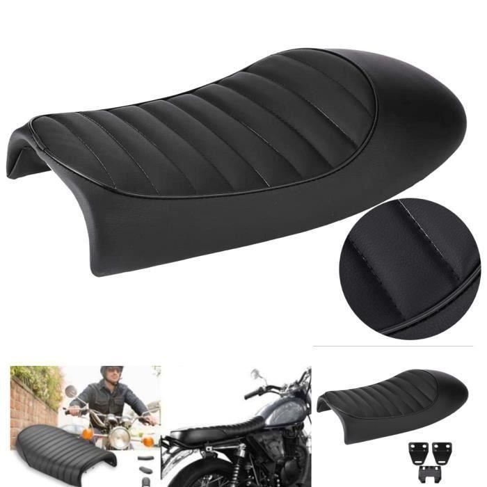 Trust-Siège de Moto Cuir PU Racer Selle Vintage Siège de Café Pour ...