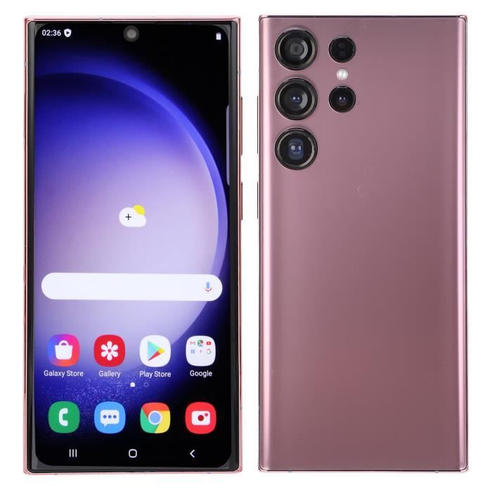 SAL Smartphone Ultra 3G Téléphone à écran incurvé 3G de 6,5 pouces ...