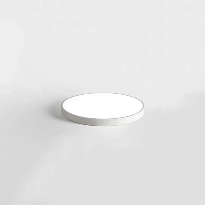 Plafonnier Rond Plat Simple D'Art De Fer, Plafonnier À Montage Encastré ...